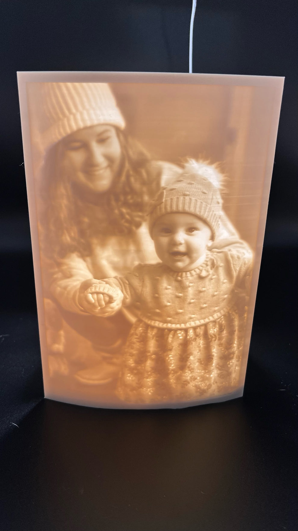 3D Printed Curved Window Lithophane – The Creation Circus